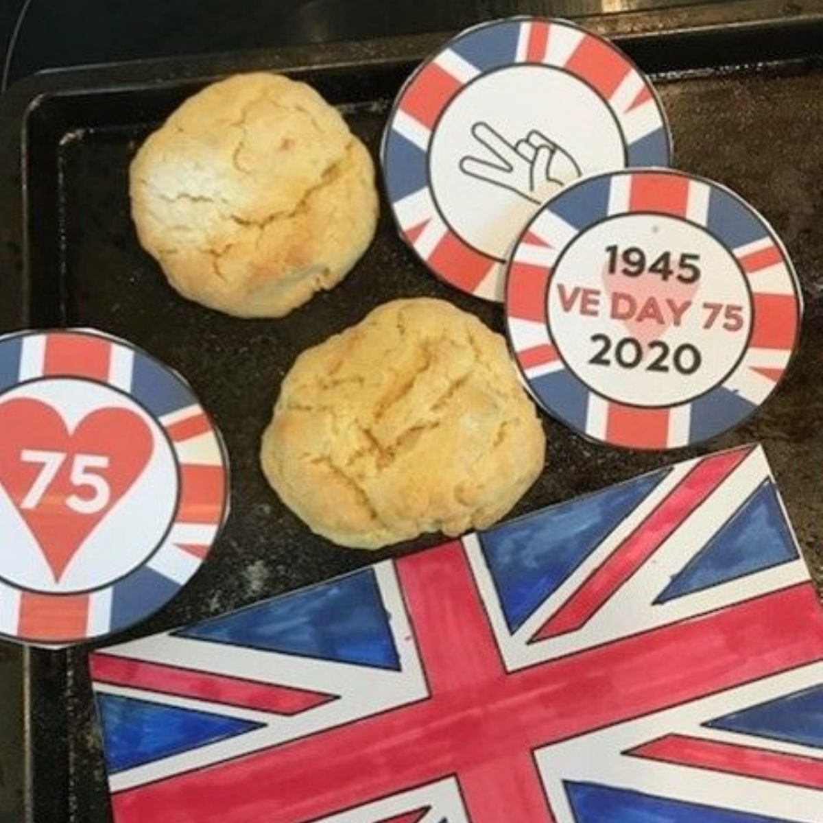 Wartime Scones, Bunting and Stories from VE Day 8th May 2020 ...