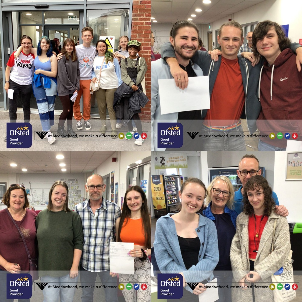 Meadowhead Sixth Formers achieve best ever results - Meadowhead School