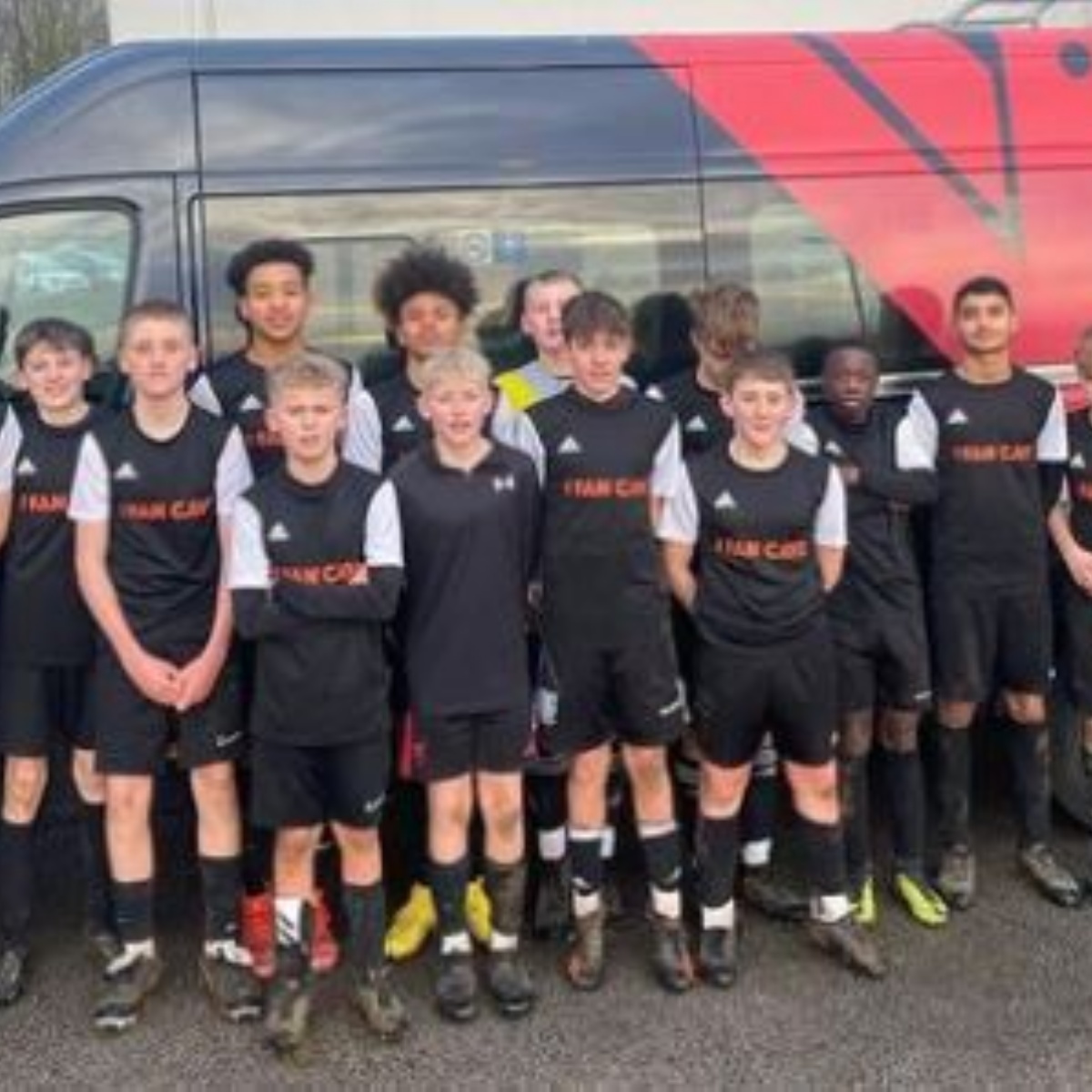 Into the last 16 for our Y9 football team! - Meadowhead School