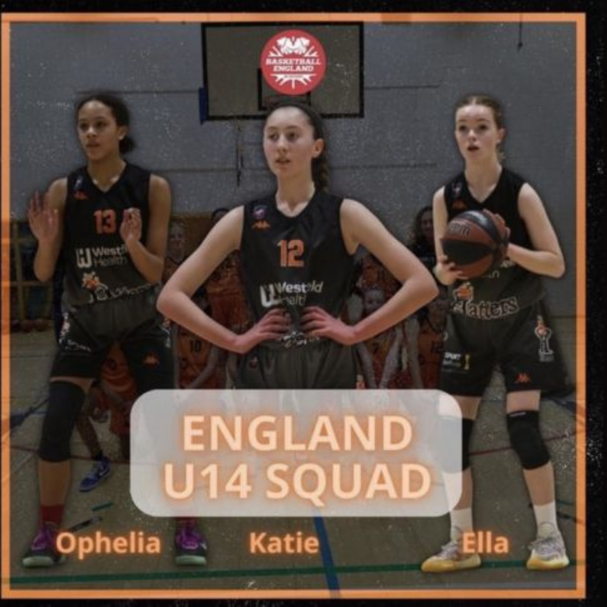 Y9 student is representing England U14 Basketball - Meadowhead School