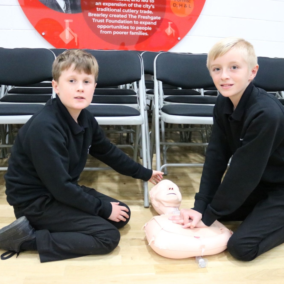 Y7s Restart A Heart Day - Meadowhead School