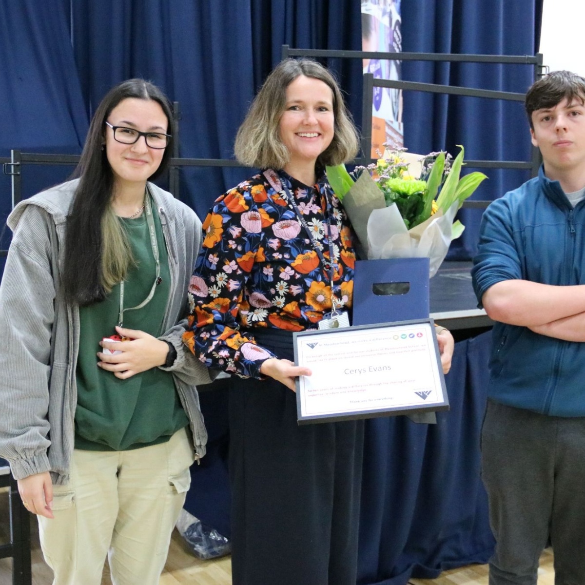 Thank you Cerys! - Meadowhead School