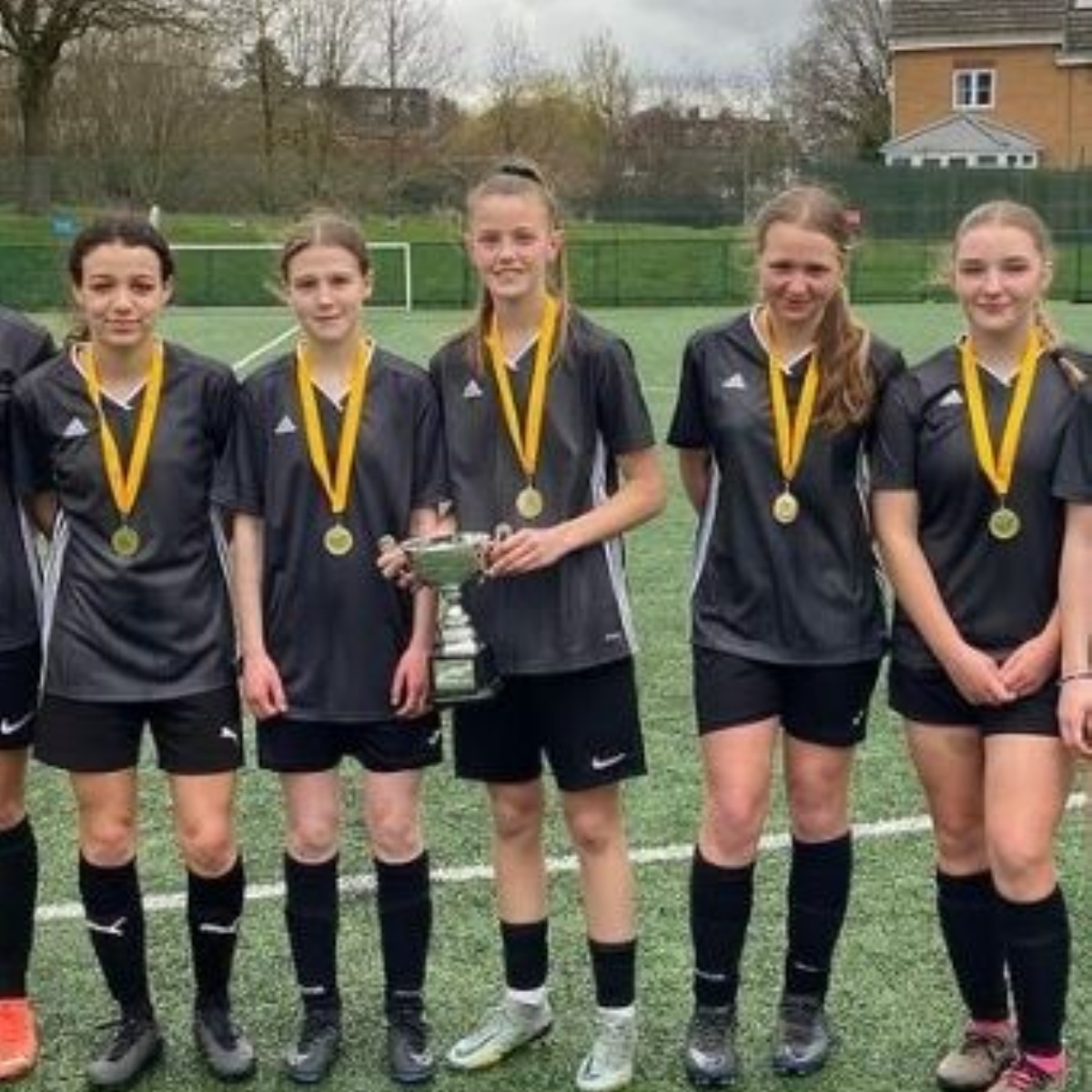 Senior Girls Football Team are WINNERS! - Meadowhead School