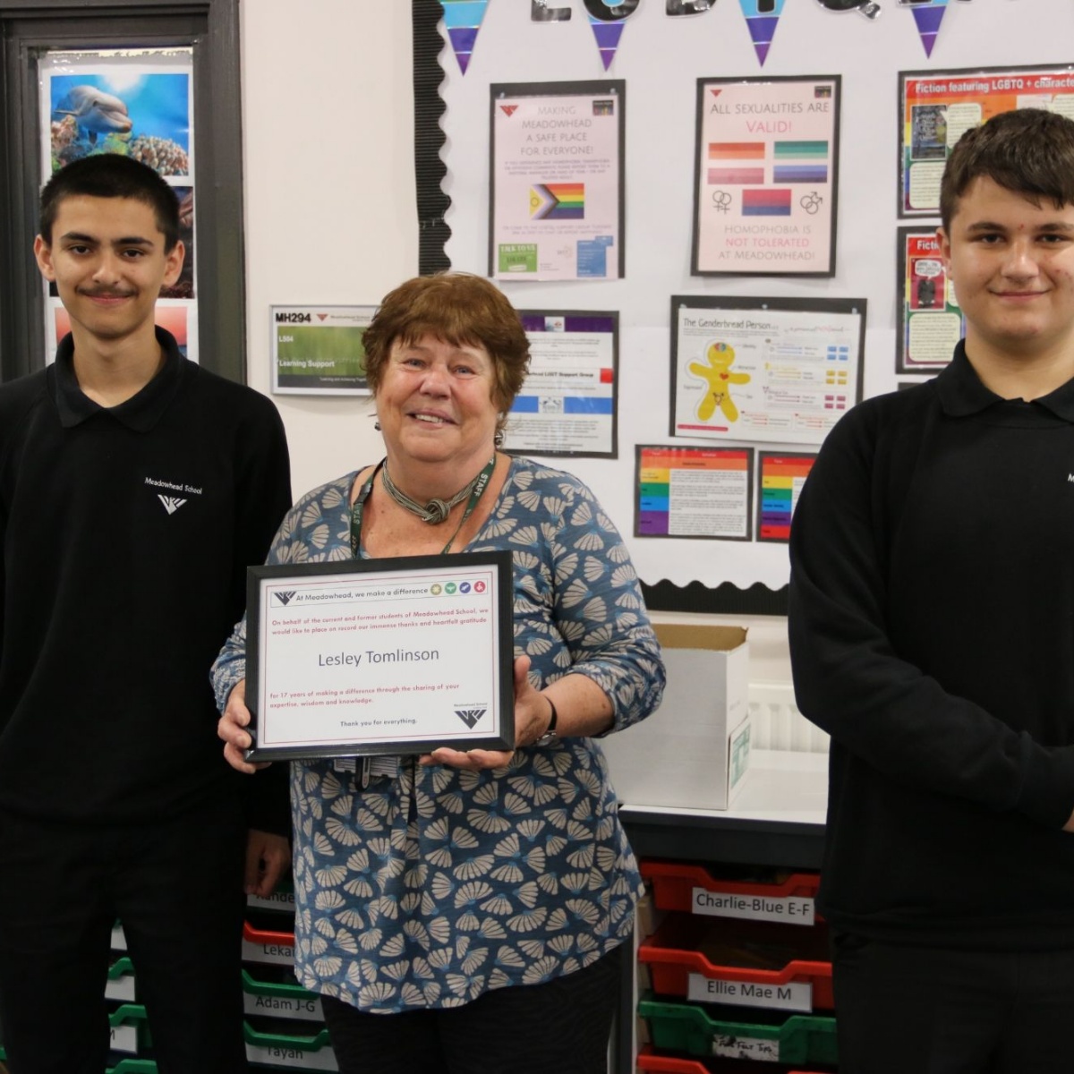 Meadowhead Students Say “Thank You for Making a Difference ...
