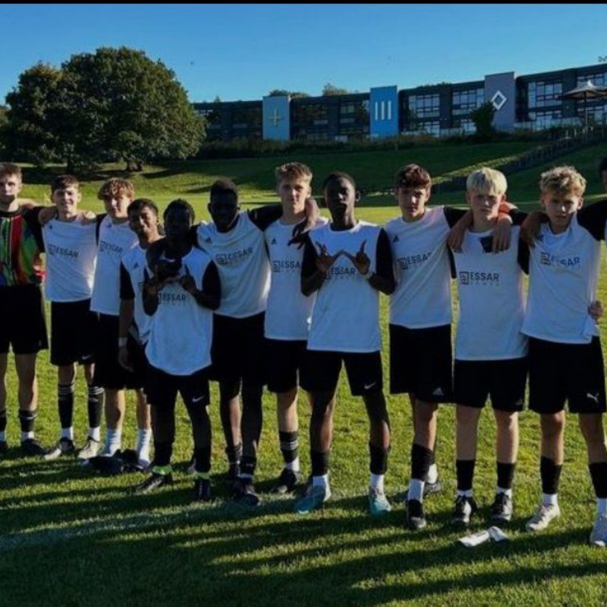 Y11 kick off their Clegg Shield Cup matches - Meadowhead School